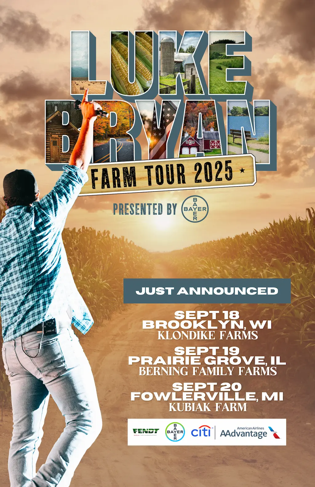 FAQs • Luke Bryan Farm Tour